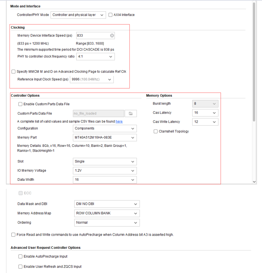 FPGA 实现DDR4的IP设置说明--（2）_ddr4读写测试-CSDN博客