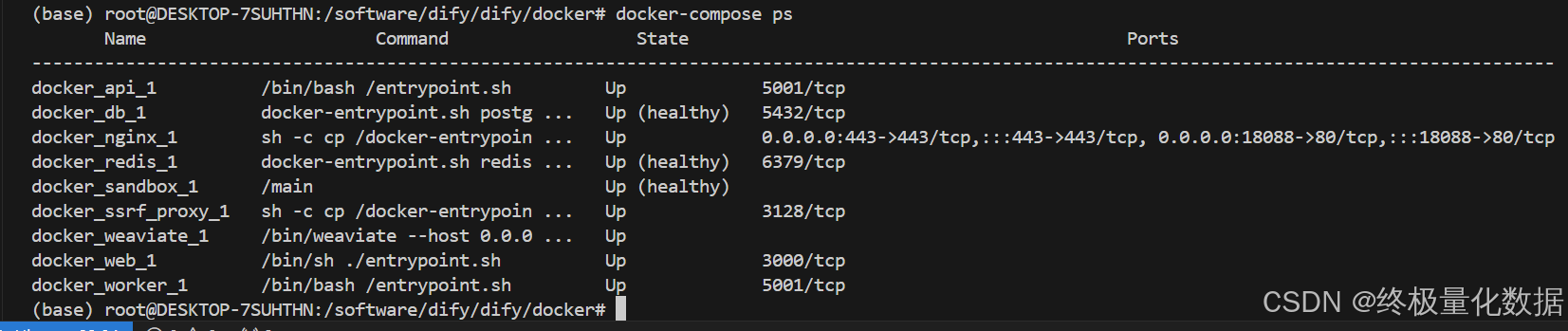 亲测：windows系统本地Docker部署LLM应用开发平台dify加实战详细教程_windows docker vllm-CSDN博客