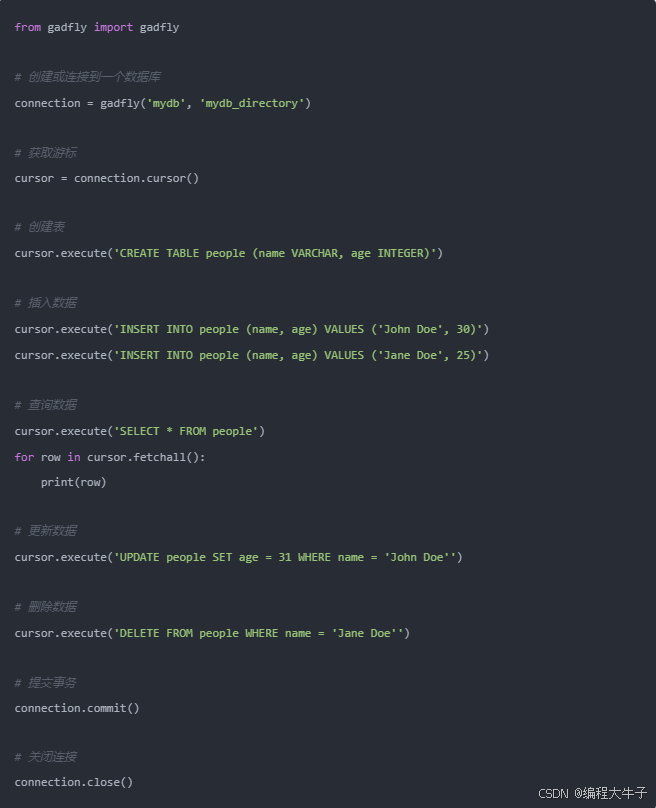 Python数据库大揭秘：7款不为人知的宝藏工具_zodb-CSDN博客