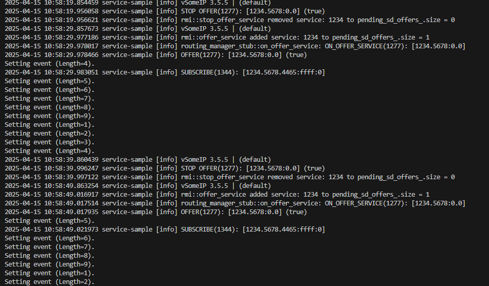 vSOMEIP系列 - 4：request - response 以及 subscribe -notify 模型demo单机实现_vsomeip notify-CSDN博客