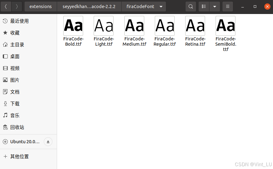 超简单一分钟VSCODE安装Fira Code字体_vscode firacode-CSDN博客