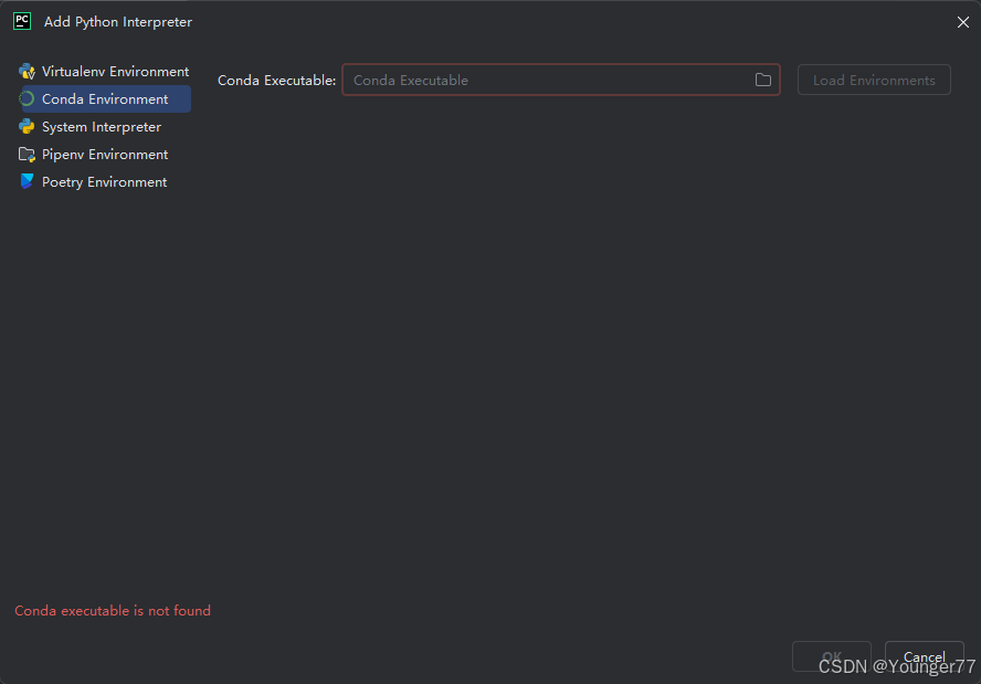 PyCharm2024版解决Conda executable is not found问题_no conda executable found-CSDN博客