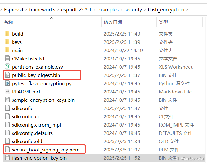【ESP32 v3.1】基于 esptool 完成 Flash Encrypted（Development）+ SecureBoot V2 + NVS Encrypted_esp32 ...