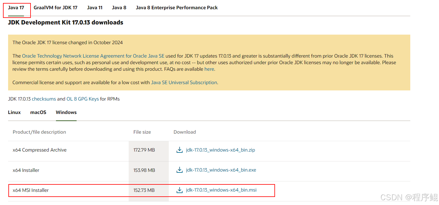 Java 开发环境配置（jdk17）_java jdk17-CSDN博客