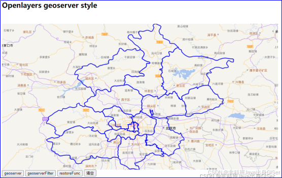 Openlayers 教程 19 - 加载 Geoserver 图层以及切换图层样式_Openlayers 实战教程-CSDN专栏