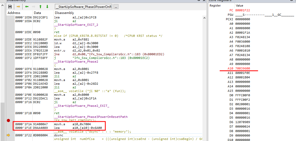[Example][Basic] - TC3XX 启动流程_tc397 trap向量表-CSDN博客