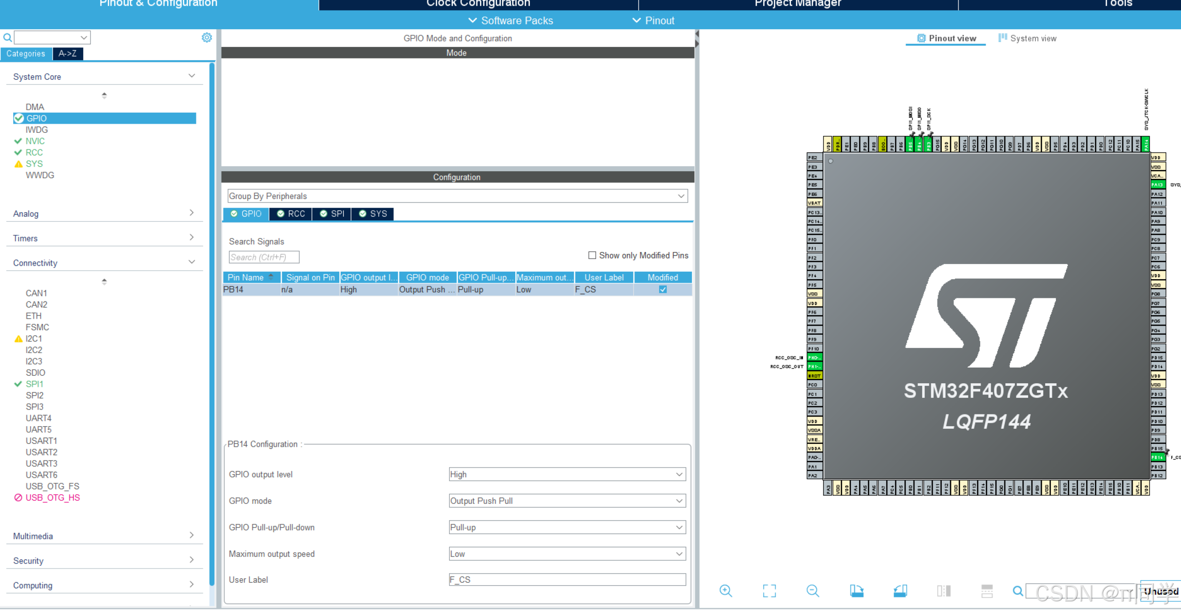 STM32LL库编程系列第七讲——SPI通信（W25Q128）_ll库 spi-CSDN博客