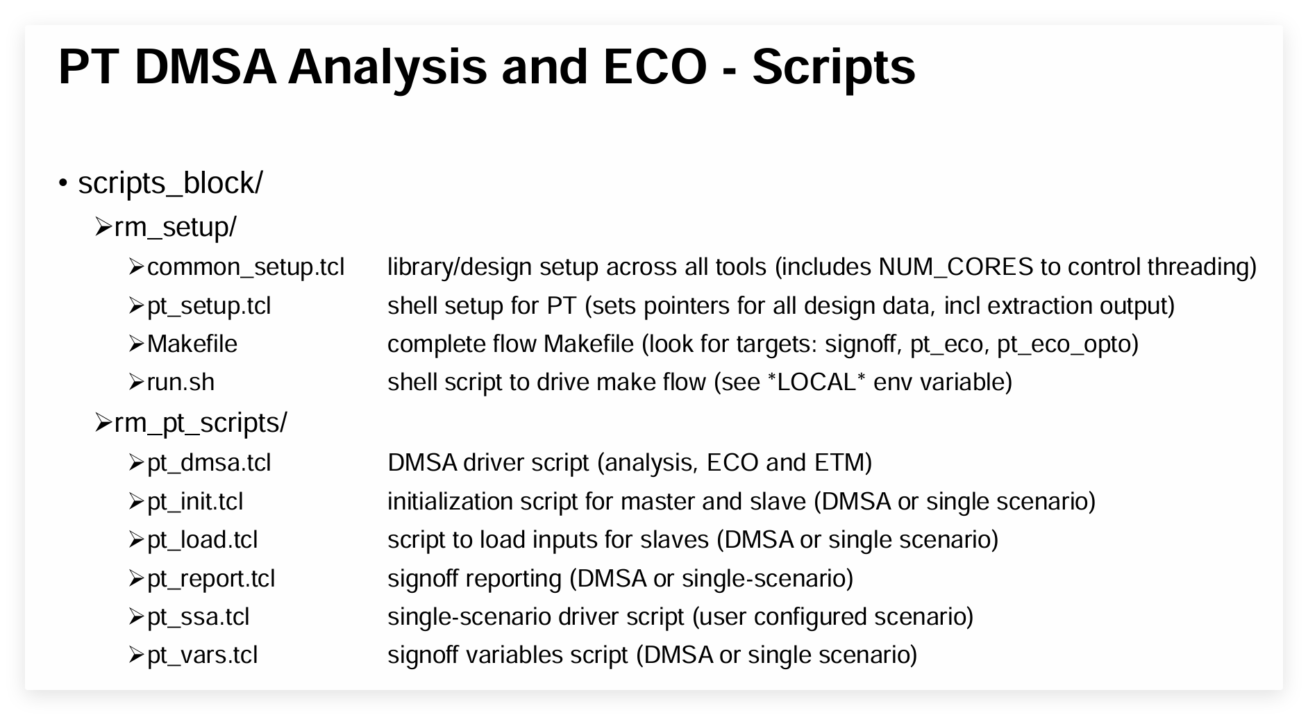 ARM A75 PrimeTime(PT) DMSA golden流程脚本_dmsa flow-CSDN博客