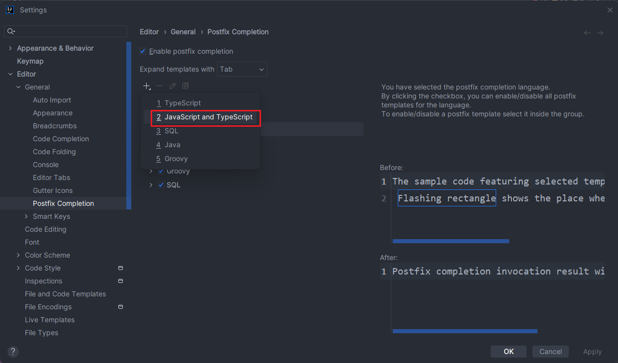 IDEA 2023.3.6 自定义 JavaScript 的 console.log 快捷后缀补全，高效输出调试信息-CSDN博客