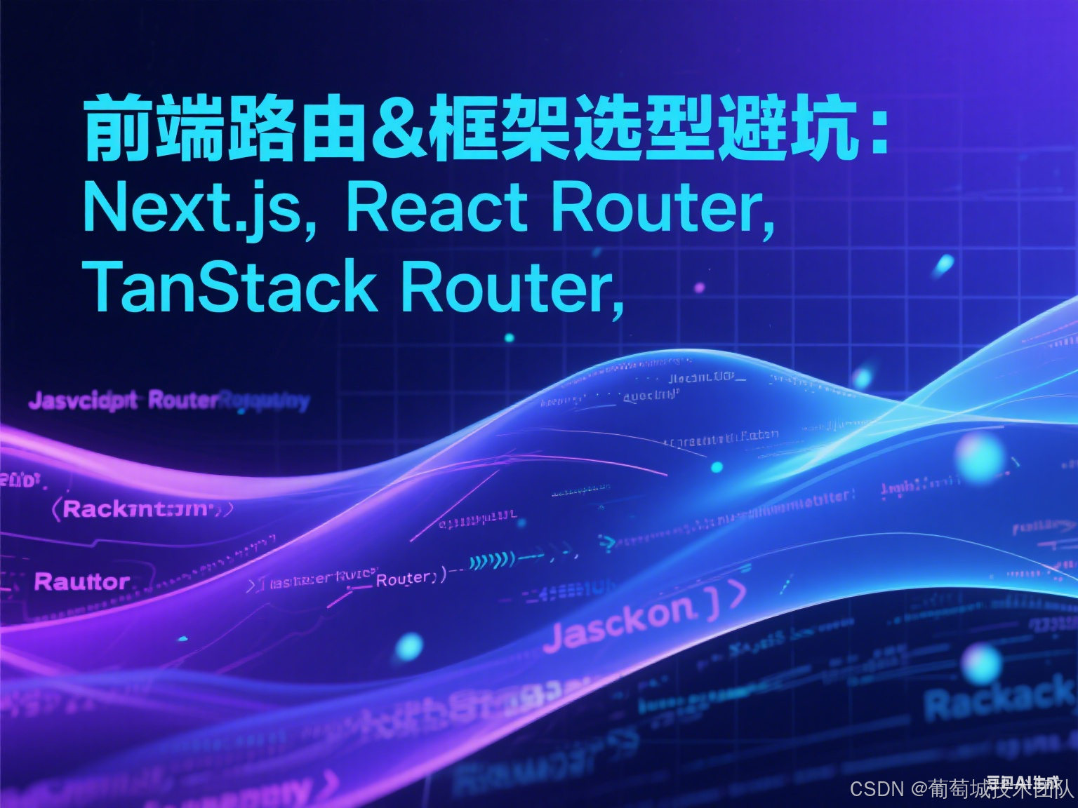 前端路由&框架选型避坑：Next.js vs React Router vs TanStack Router_nextjs tanstack remix-CSDN博客
