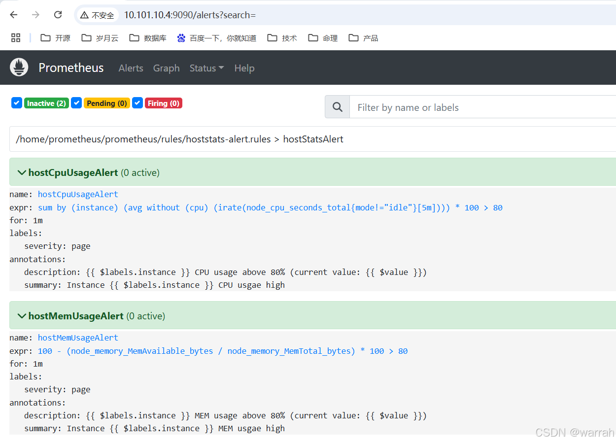 prometheus_prometheus 配置静态token方法-CSDN博客