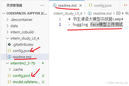 (新年快乐) 在HuggingFace部署大模型，魔搭上传模型——L0G4_huggingface 魔搭-CSDN博客
