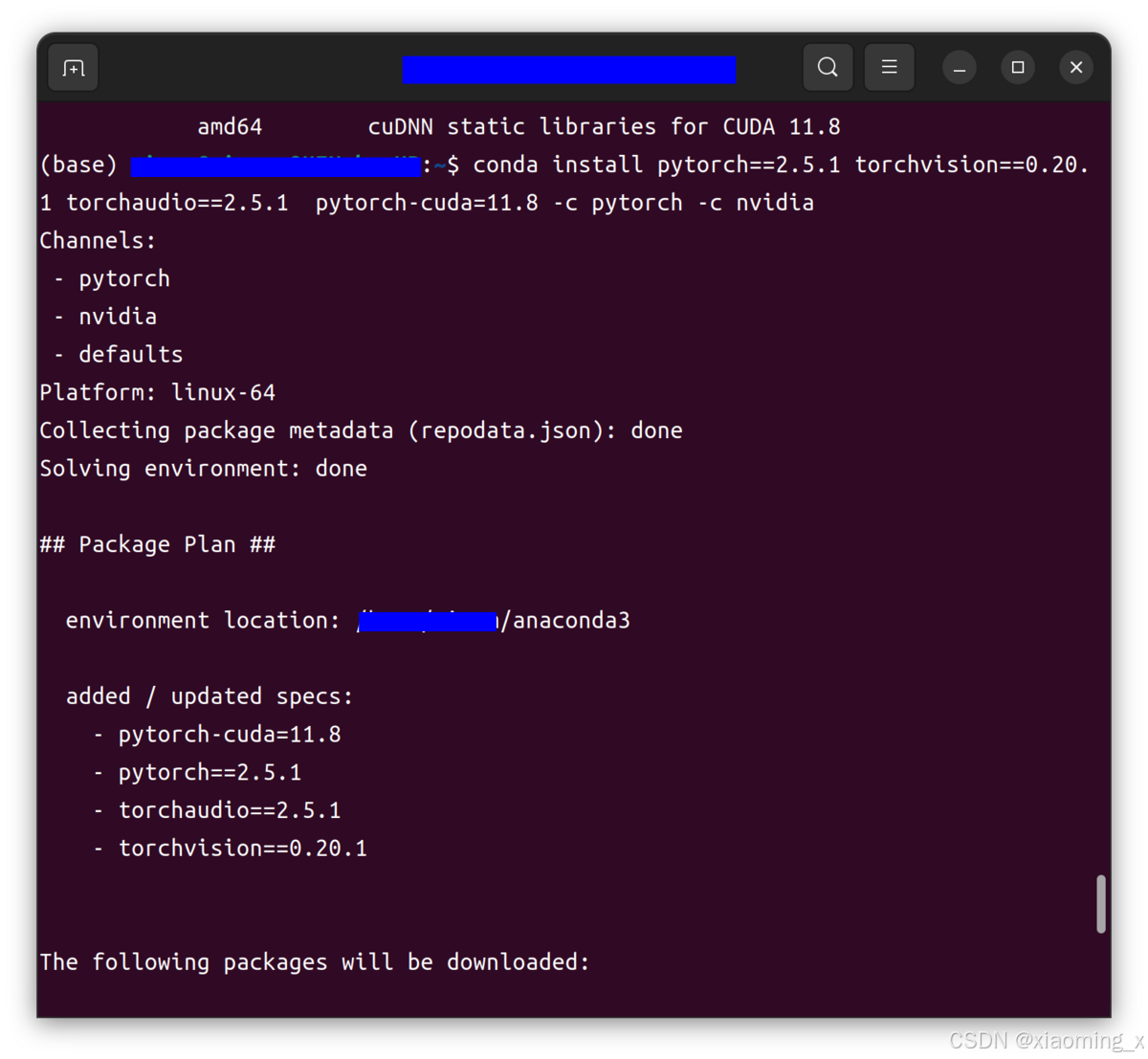 Ubuntu系统深度学习环境配置_ubuntu conda-CSDN博客