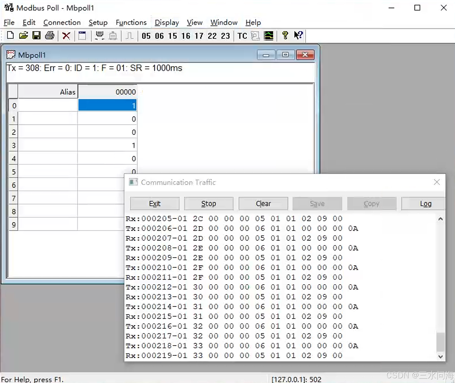 Modbus Poll与Modbus Slave模拟Modbus TCP通信_modbus poll tcp-CSDN博客