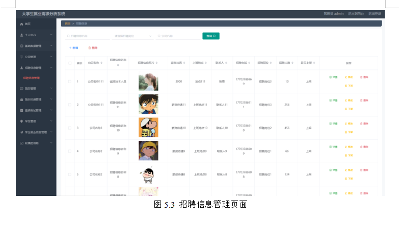 基于java中的springboot框架实现大学生就业需求分析系统项目演示【内附项目源码lw说明】 Csdn博客