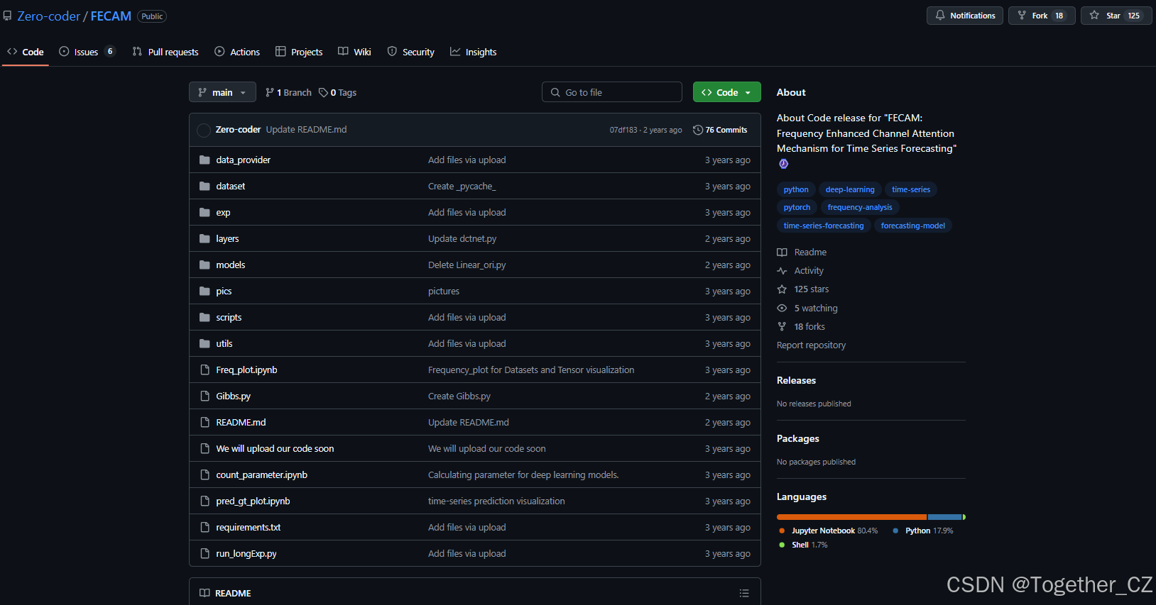 FECAM: Frequency Enhanced Channel Attention Mechanism forTime Series Forecasting用于时间序列预测的频率增强通道 ...