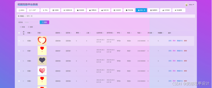 计算机毕业设计springboot校园互助平台系统 基于springboot的高校互助服务平台构建 Springboot技术驱动的校园互助系统开发基于springboot的校园互助系统 Csdn博客