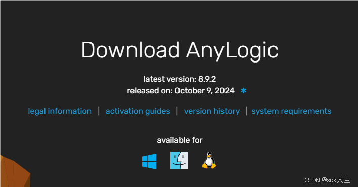 AnyLogic Pro 8.9.2 for macOS/Linux_anylogic for mac-CSDN博客