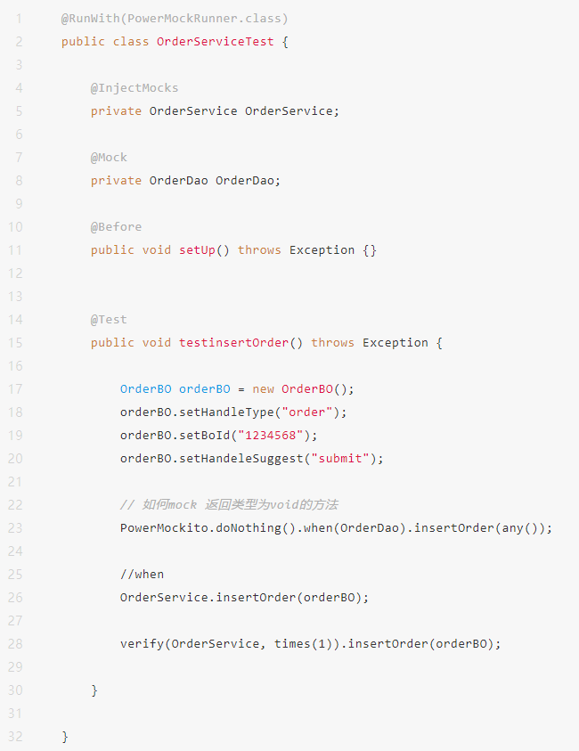 如何用Powermock编写单元测试_datasourcetransactionmanager 单元测试 powermock-CSDN博客
