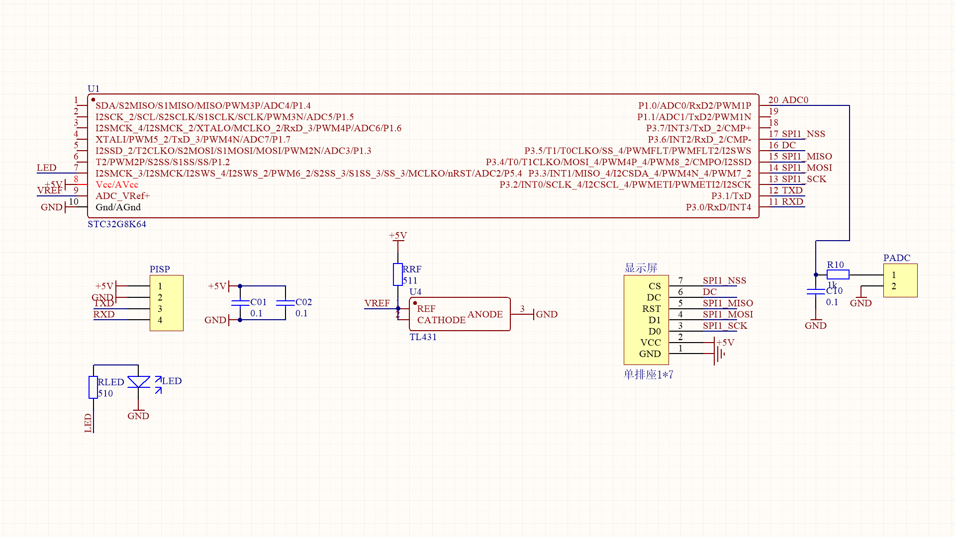 STC32G单片机使用彩色OLED-CSDN博客