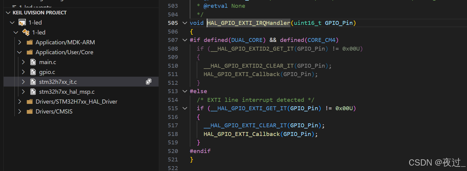 学习记录之一：IO—STM32H743&HAL&STM32Cube-CSDN博客