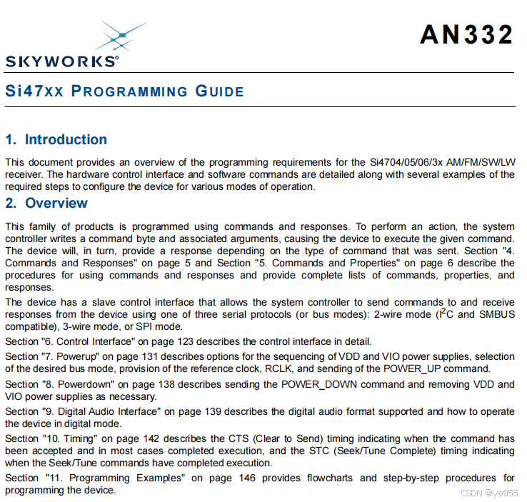Si4732-A10使用指南-CSDN博客