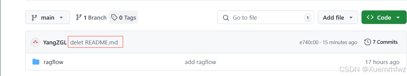 Git上传本地项目（上传克隆的ragflow心得）_ragflow git-CSDN博客