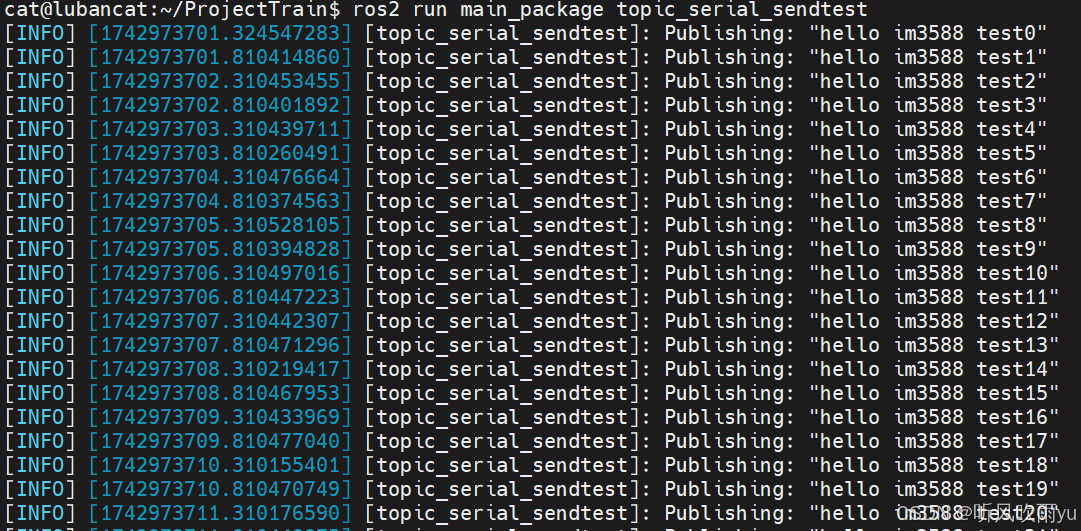 ROS2串口通信-连接STM32等下位机/串口模块调用_ros2 stm32-CSDN博客