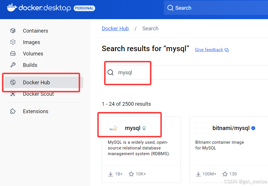 使用docker desktop安装mysql，nacos_docker desktop mysql-CSDN博客