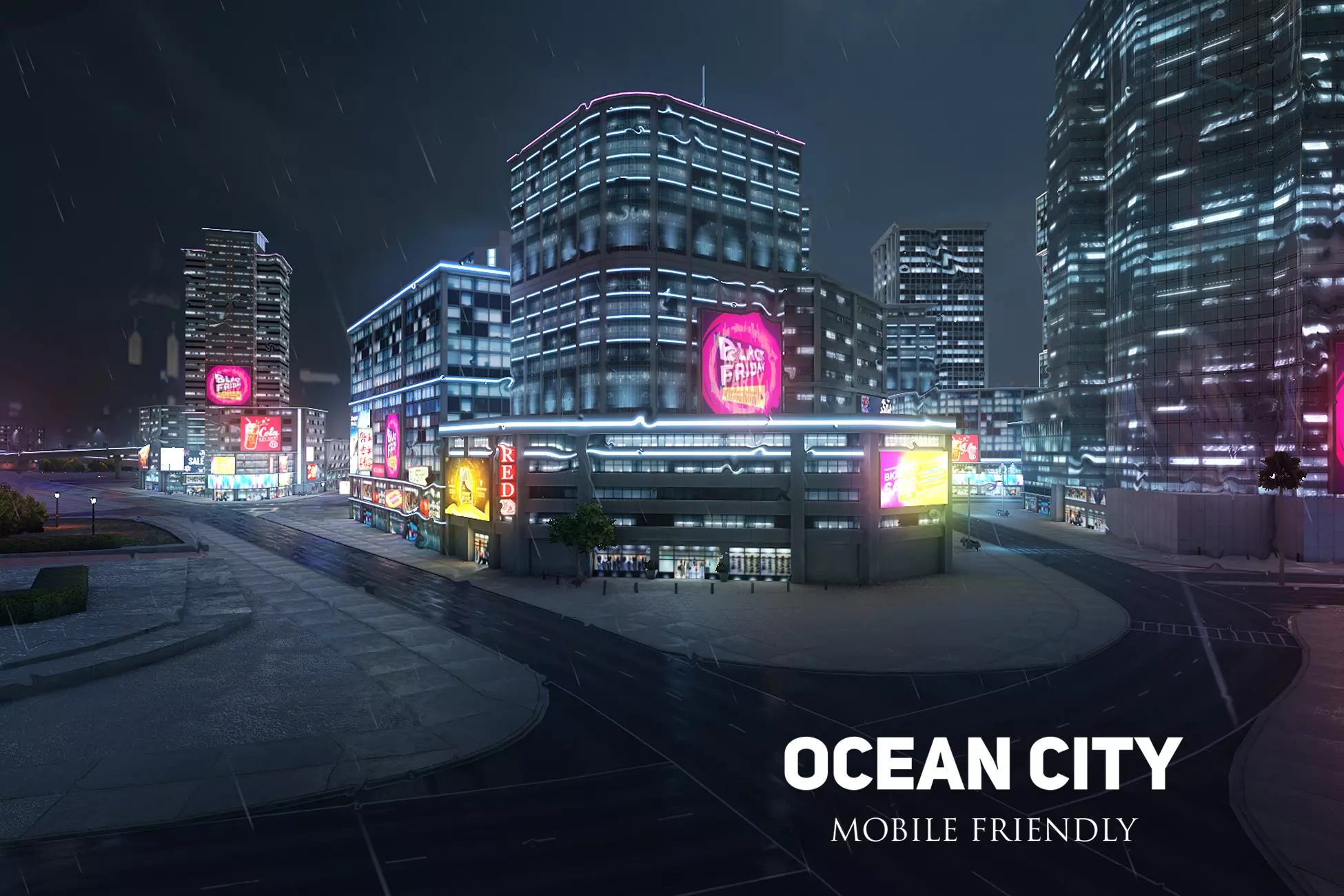 【Unity 城市场景构建插件】Complete City - Mobile Friendly 适用于 Unity 开发者快速搭建中大型城市 ...