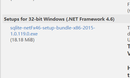 C# Entity Framework SQLite (DBFirst) 配置_entityframework6 使用dbfirst-CSDN博客