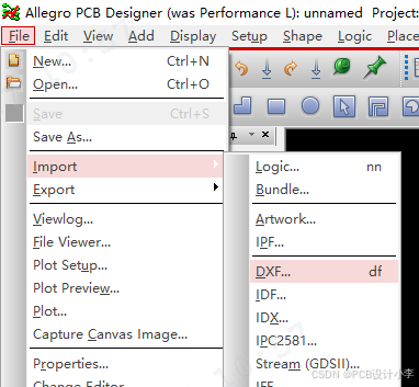 Cadence Allegro 如何导入导出DXF_allegro导出dxf-CSDN博客