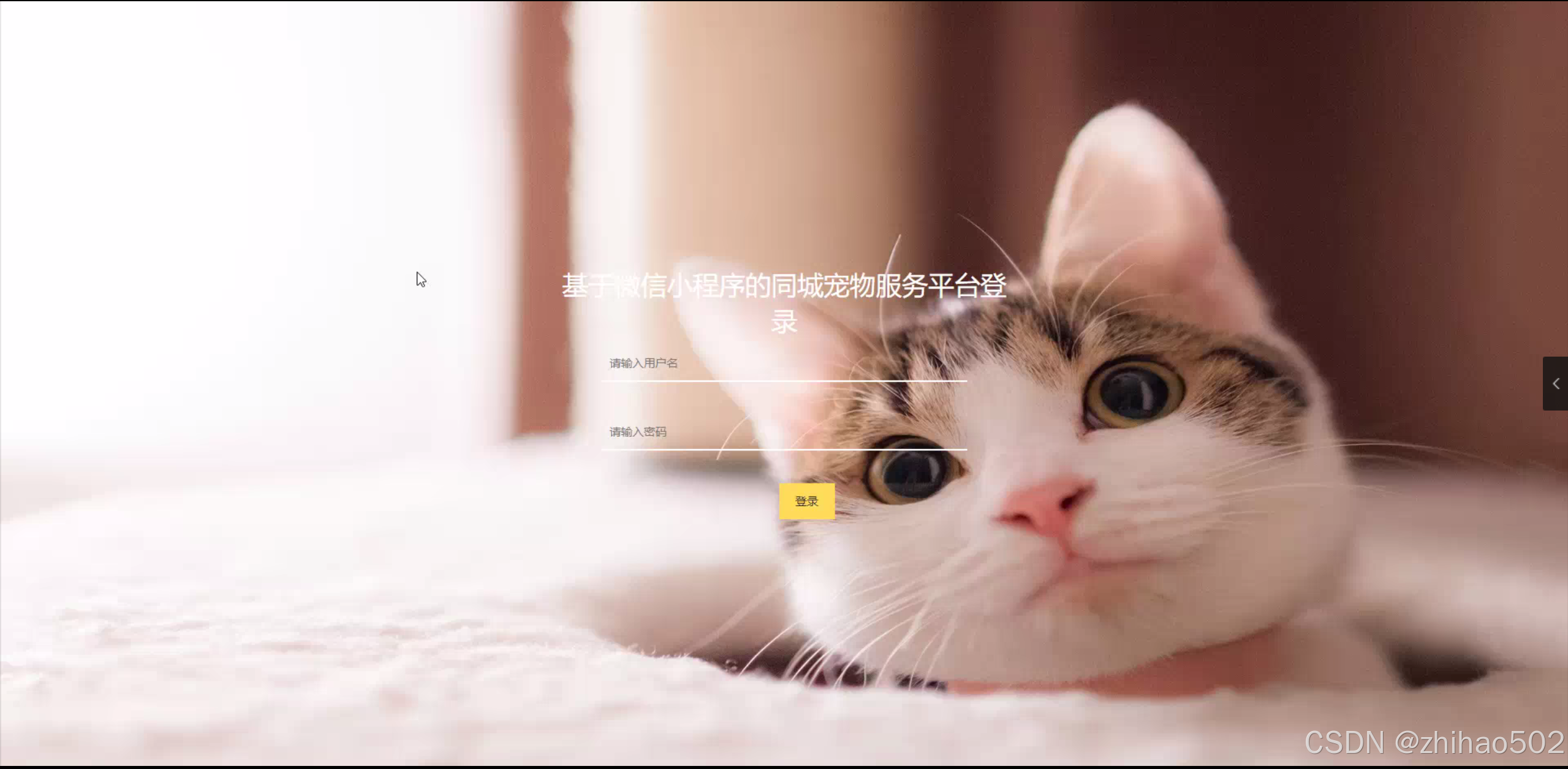 Pythonflask框架的基于微信小程序的同城宠物服务平台开题程序论文 计算机毕业设计 Csdn博客