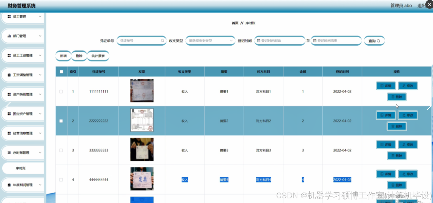 毕设基于springbootvue的公司财务管理系统设计与实现 Csdn博客 2519