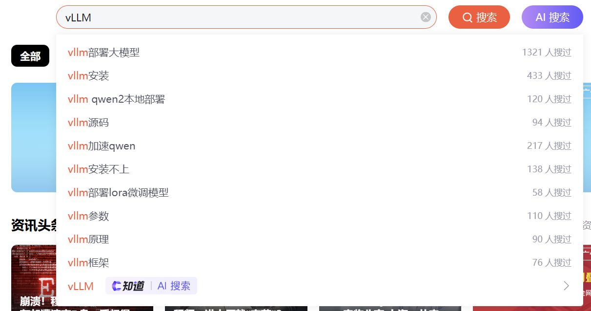 vLLM 在CSDN、小红书、B站搜索Query-CSDN博客