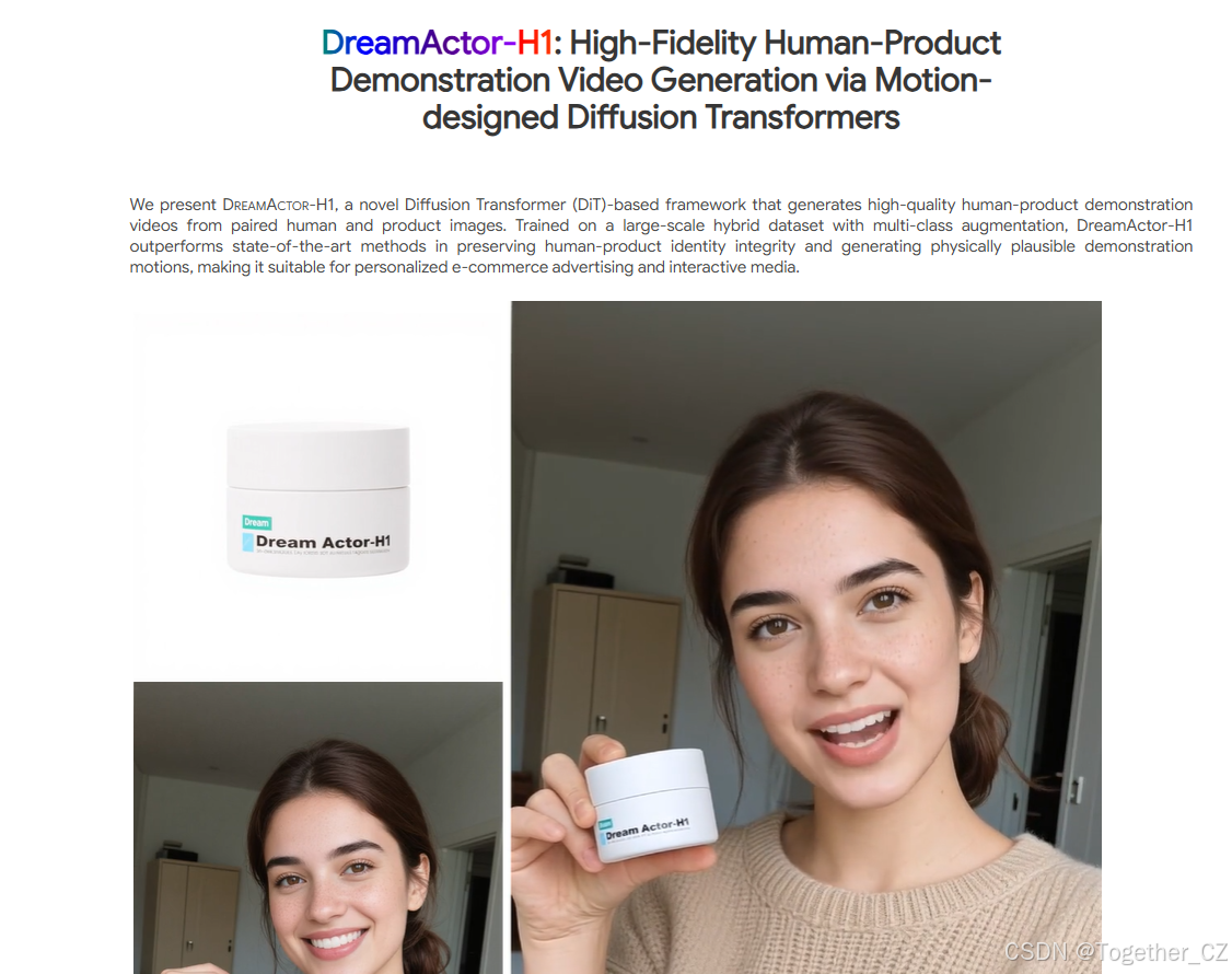 DreamActor-H1: High-Fidelity Human-Product Demonstration Video Generation via Motion-designed ...