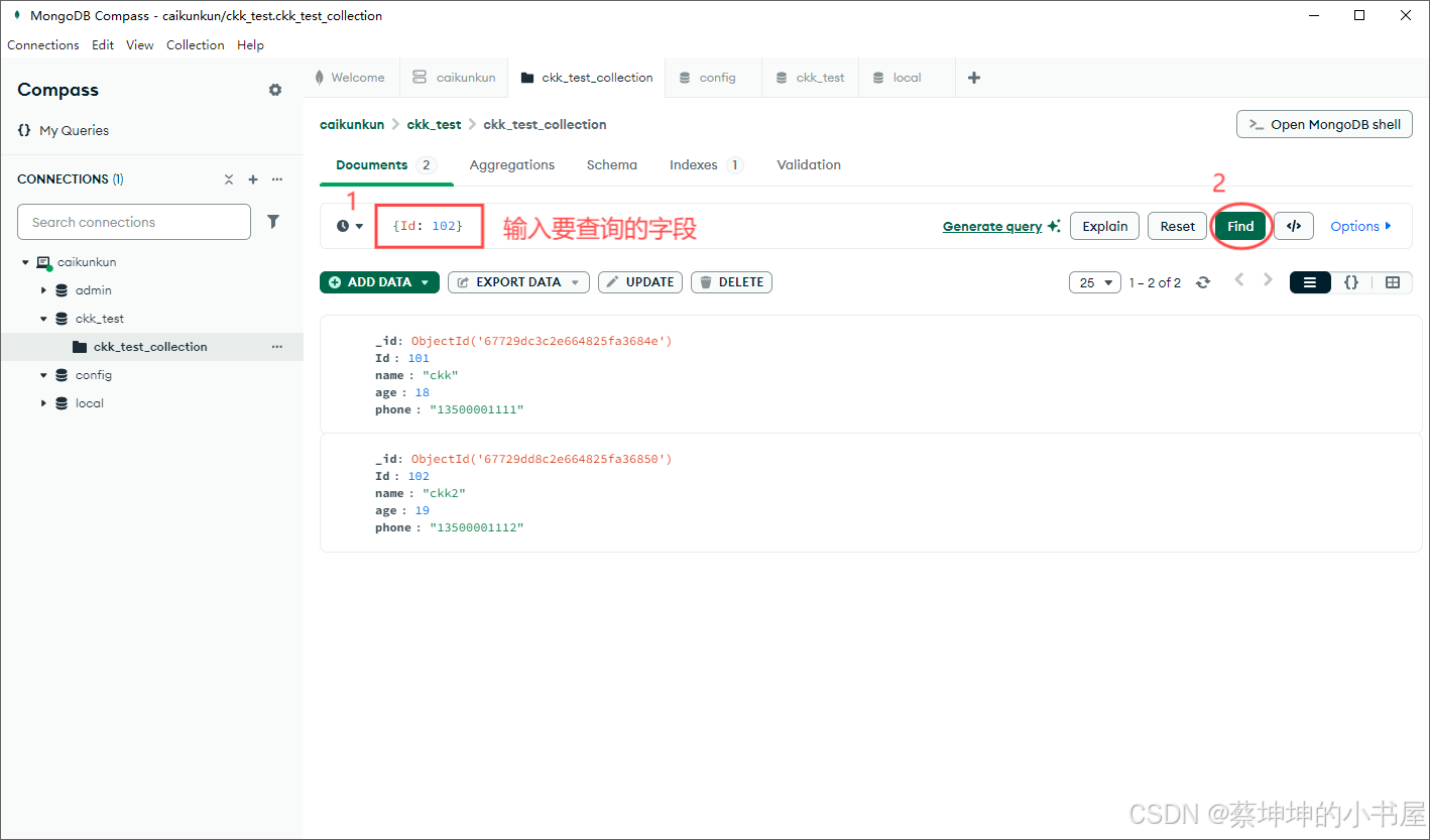 Mongodb And Mongodb Compass可视化管理工具的下载与安装(简洁版),附带建表和四个基本的增删改查语句mongodb Compass下载 Csdn博客 8588