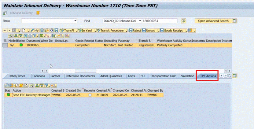 SAP EWM初阶之Inbound Delivery的PPF Action_sap ewm inboulnd print-CSDN博客