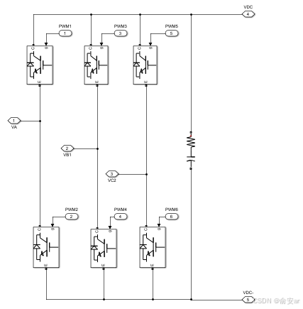 SPWM调制方式的simulink仿真_spwm simulink-CSDN博客