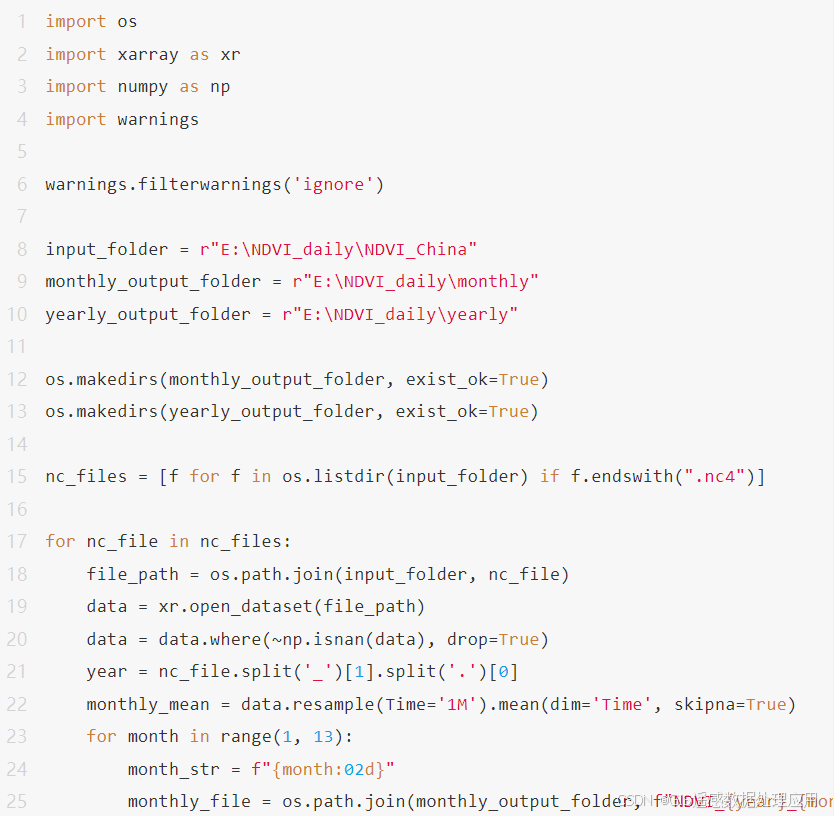 1981-2023年中国逐日归一化植被指数NDVI栅格数据（附代码）_a daily gap-free normalized ...