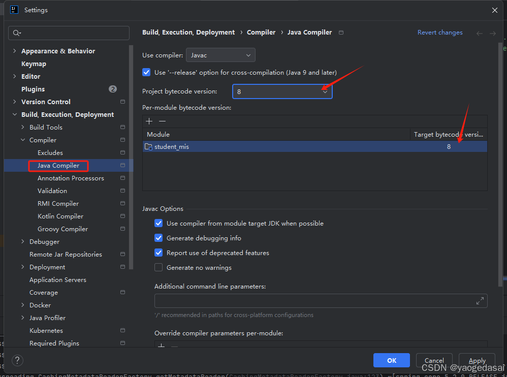 Caused by: java.lang.IllegalArgumentException: Unsupported class file major version 65-CSDN博客