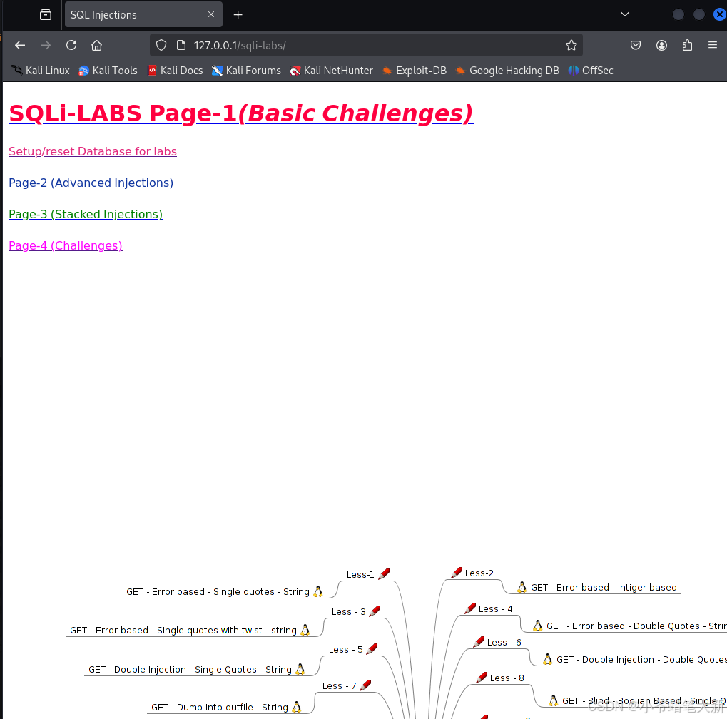 在kali下搭建sqli-labs靶场_kali安装sqli-labs-CSDN博客