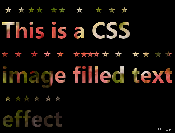 实现一个CSS图像填充文字效果_css fill-CSDN博客