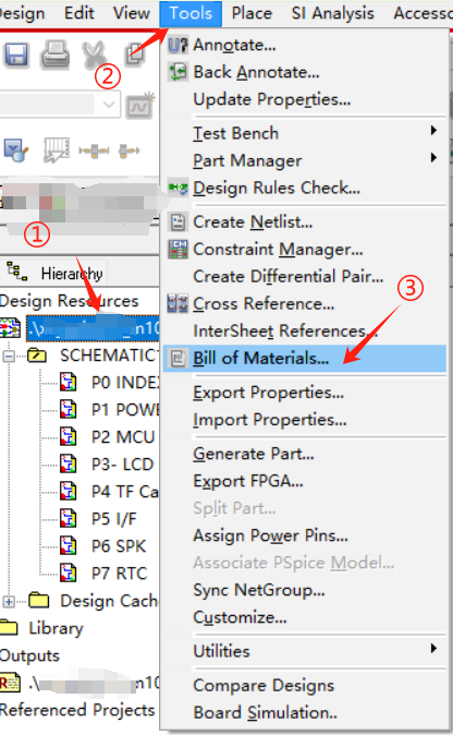 Orcad怎么输出BOM-常规BOM/关联CIS（SMT贴片篇二）_orcad导出bom-CSDN博客
