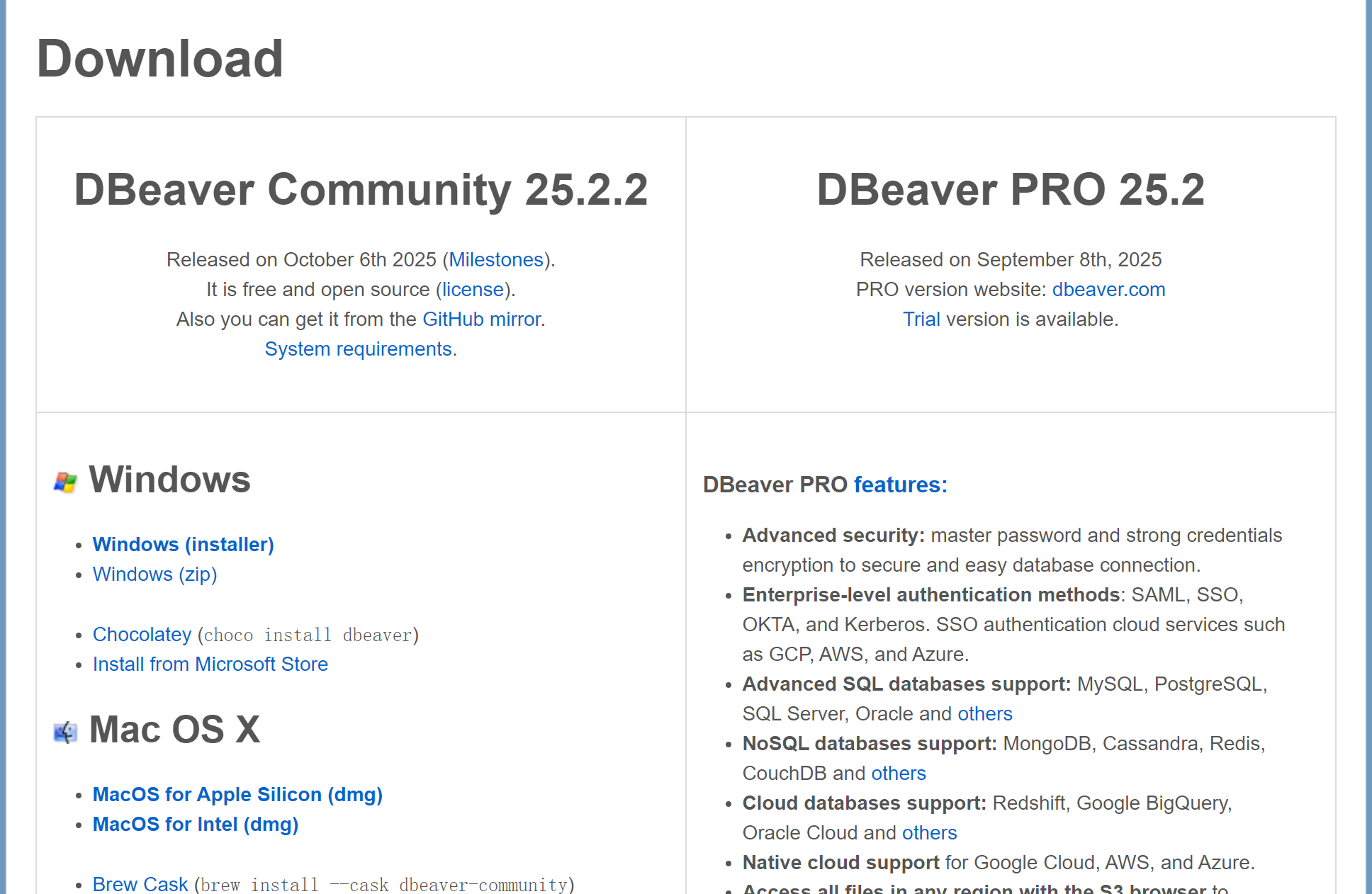DBeaver Community 25.2.2下载教程_dbeaver community 25.2.3-CSDN博客
