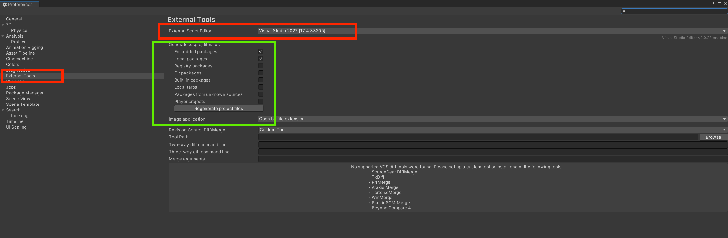 unity+VS2022：“命名空间XX中不存在···”+“未为Visual Studio Tools for Unity 生成此Unity项目”_未为visual生成此unity项目-CSDN博客