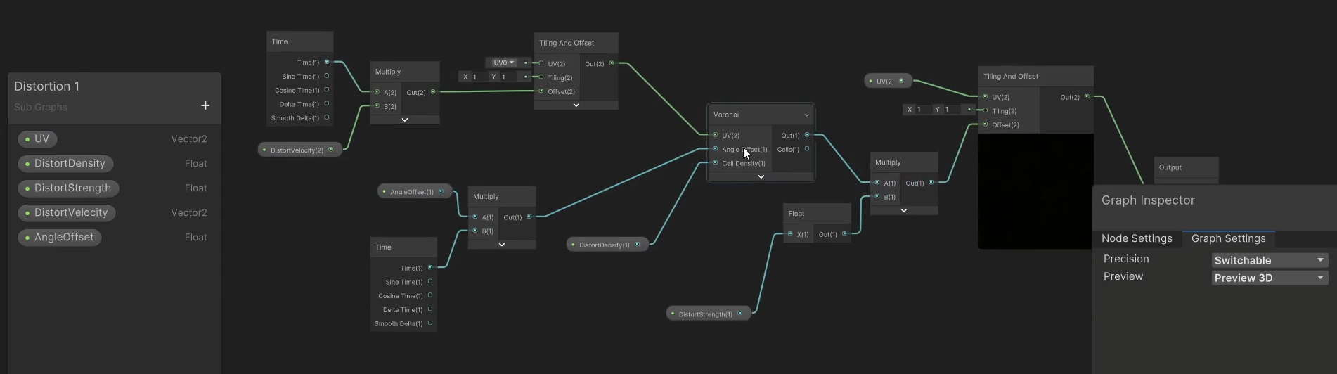 【实现100个unity特效之23】unity使用shader Graph实现2d打击波 热扭曲 水波纹 Unity Shader Graph冲击波 Csdn博客