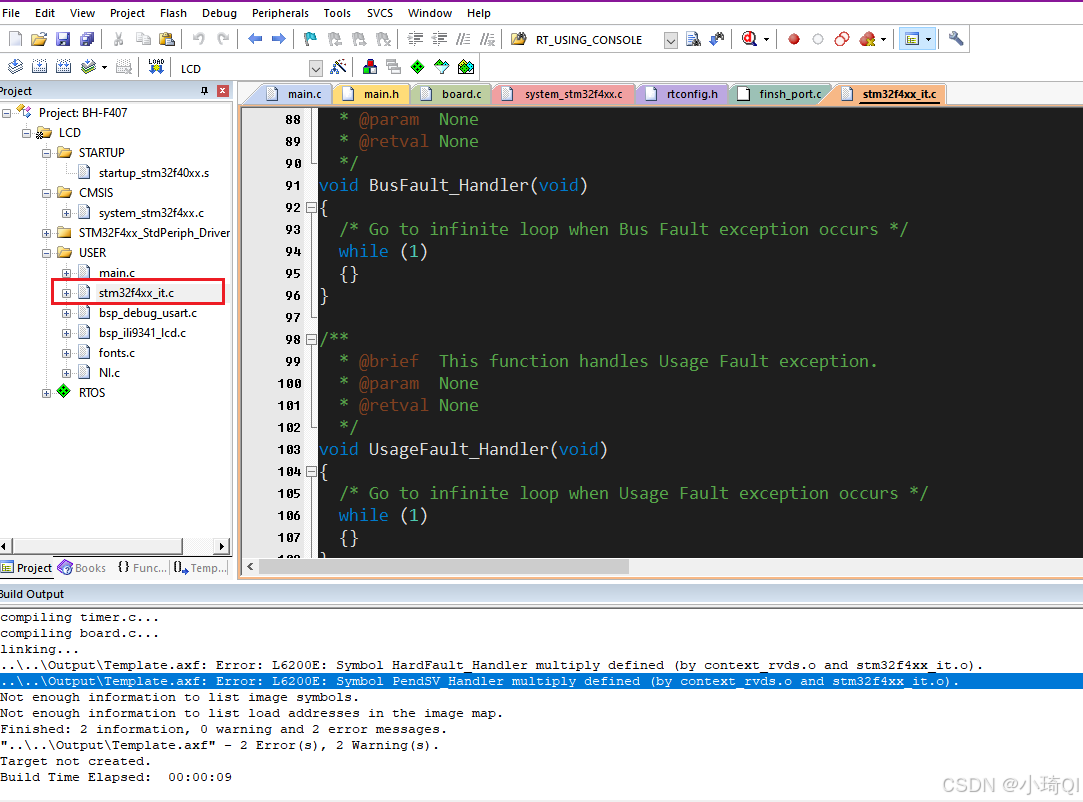 STM32F407移植RT-Thread 基于《在线软件组件包》_stm32f407 rtthread-CSDN博客