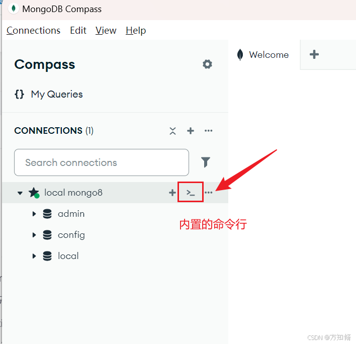 安装备忘录：MongoDB_mongodb compass下载-CSDN博客