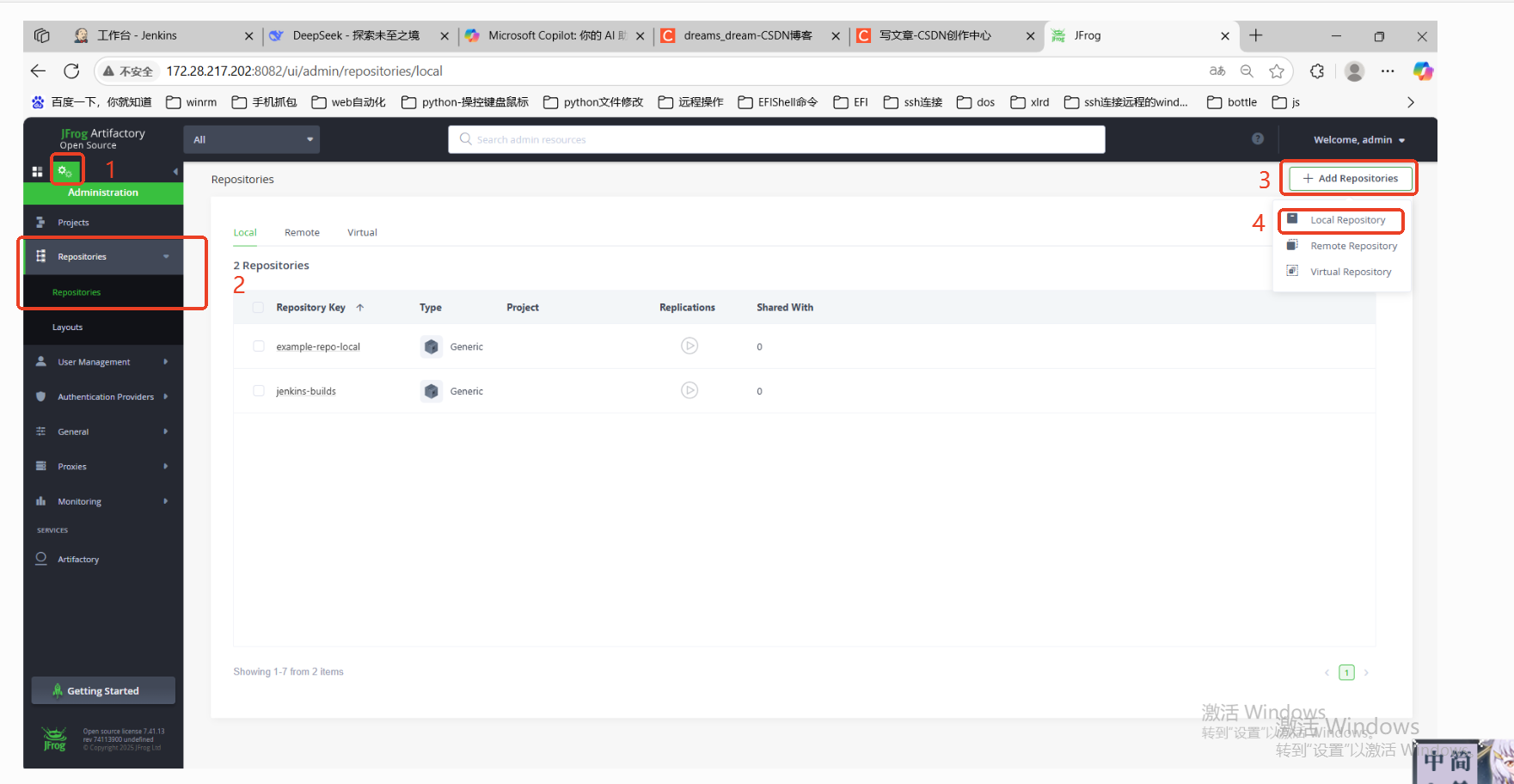 Jenkins Pipeline实现SSH 拉取代码，集成Jfrog_jenkins ssh-CSDN博客